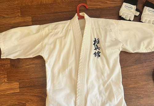 Кимоно для каратэ (доги) детское с защитой