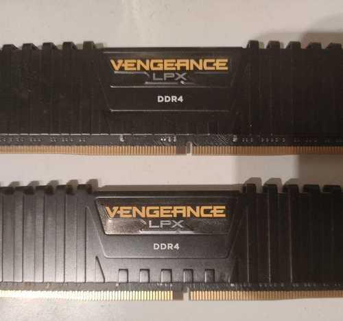 Оперативная память Corsair LPX DDR4 16Гб (8Гб x 2)