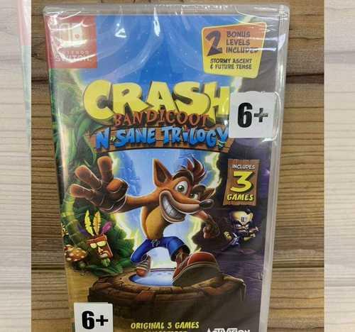 Игра для приставки NS "Crash Bandicoot"
