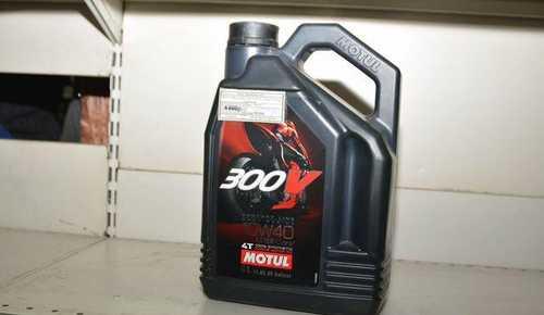 Масло motul 300VFactory Line10W40 4л синт.4-хтакт