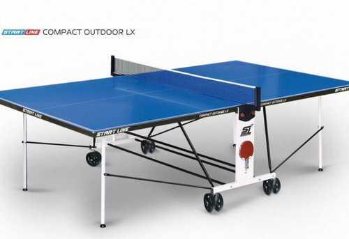 Всепогодный теннисный стол Start line Compact Outd