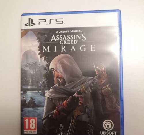 Assasins creed mirage ps5 диск