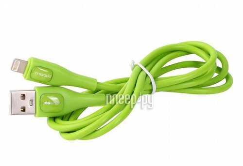 Ergolux USB - Lightning 3А 1.2m Green ELX-CDC0
