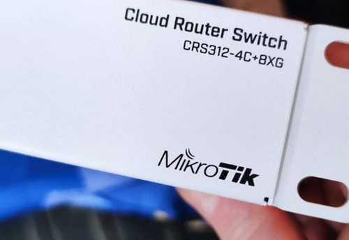Mikrotik cloud router switch CRS312-4C+8XG-RM