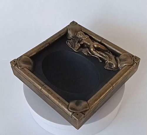 Пепельница ручной работы Afrodita bronze