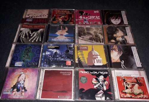 Коллекция музыки на CD. Есть редкие диски