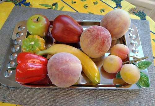 Муляжи овощей и фруктов