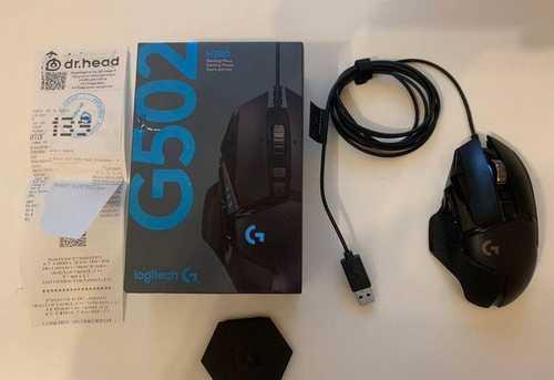 Проводная мышка Logitech G502 Black Hero