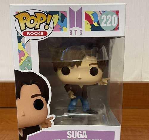 Фигурка funko pop bts suga dynamit