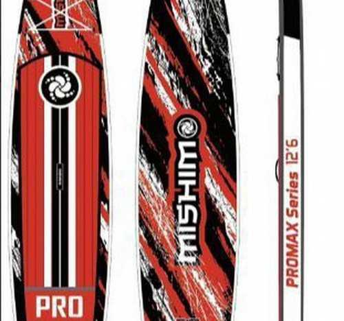 SUP (сап) Доска mishimo PRO-MAX sport RED 12,6’ (3