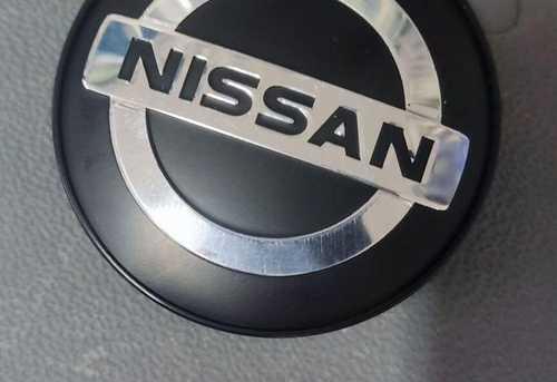 Колпачки заглушки для дисков Nissan 56мм