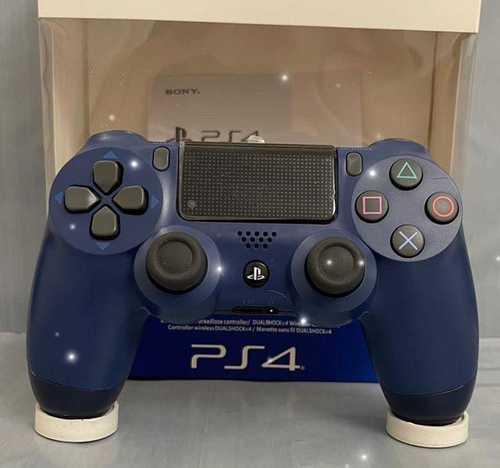 DualShock 4 V2 Геймпад темно-синий для PS4, пк