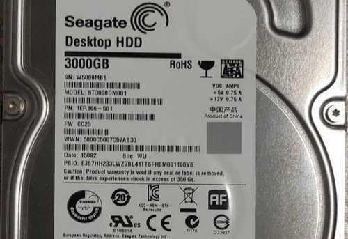 Жесткий диск Seagate 3 Тб