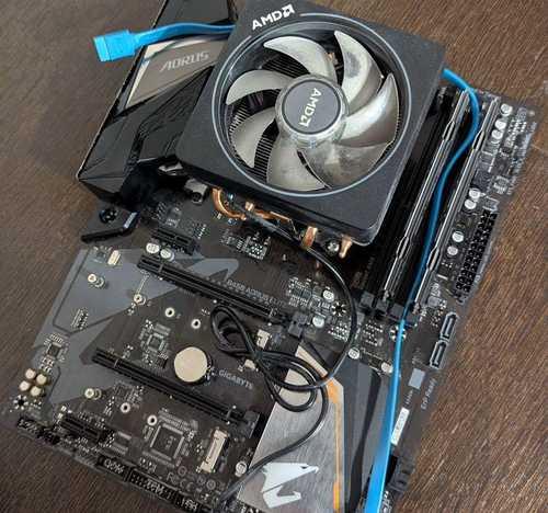 Gigabyte b550 aorus elite   AMD Ryzen 7 2700X   DD