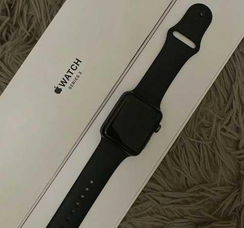 Apple watch series 3 42mm black