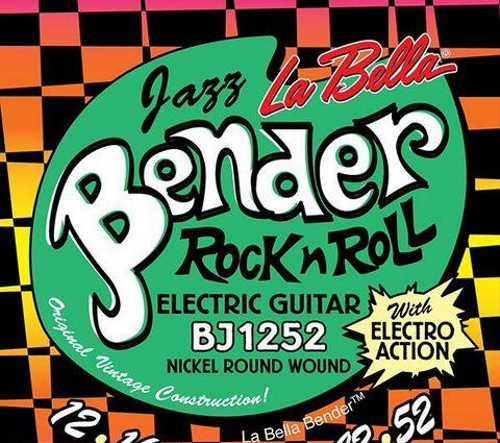 La Bella BJ1252 The Bender Jazz Комплект струн