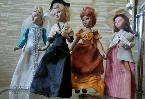 Куклы фарфоровые 18 см