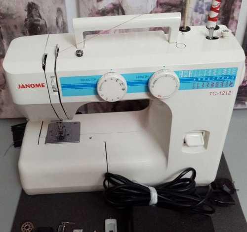 Швейная машина janome TC 1212