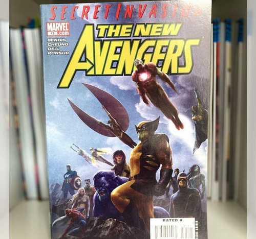 Комикс Marvel на английском