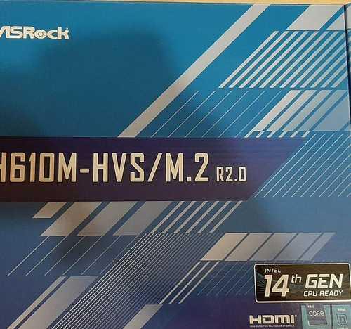 Материнская плата ASRock H610M-HVS/M.2 R2.0