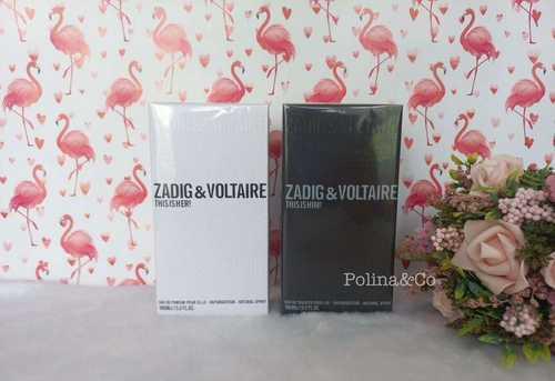 Zadig Voltaire This is Him This is Her 100ml духи