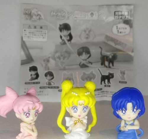 Аниме фигурки Sailor Moon. Gashapon