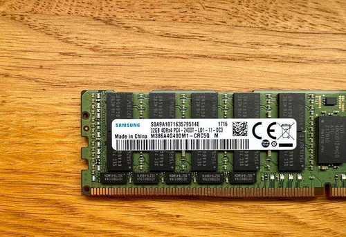 32gb ddr4 dimm 2400 Samsung M386A4G40DM1-CRC