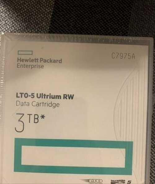HPE C7975A Ultrium LTO5 data cartridge, 3 TB