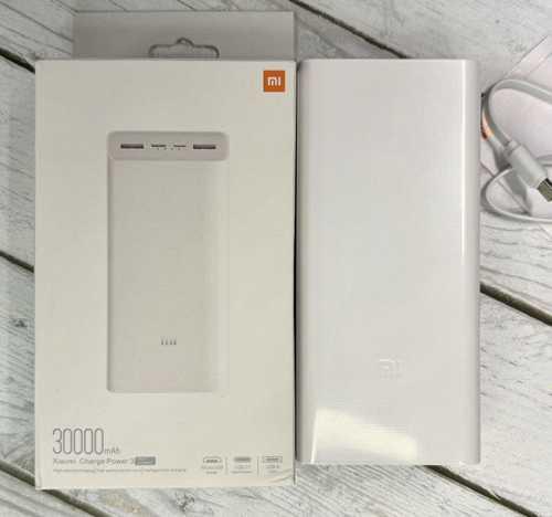 Повербанк Xiaomi 30000mah с гарантией