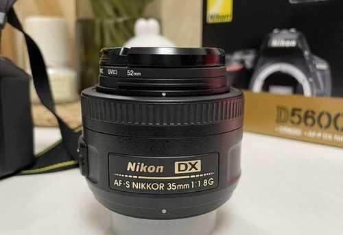 Объектив Nikon Nikkor 35 mm 1.8 AF-S DX