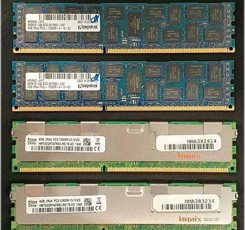 Оперативная память DDR3 ecc reg 16 gb 8gb 4gb