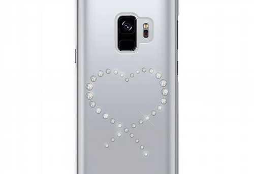 Чехол Eternity для Samsung Galaxy S9 White Diamond