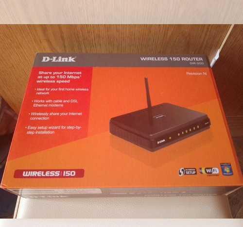 Wi-fi роутер d-link wireless n 150 dir 300