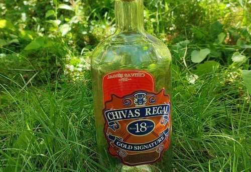 Бутылка из под виски chivas regal