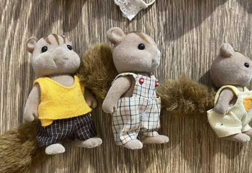 Sylvanian Families семья белок, часовня