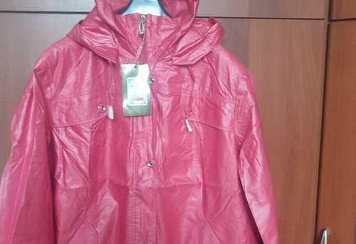 Куртки женские ветровки (белые, красная)