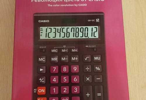 Калькулятор casio GR-12C