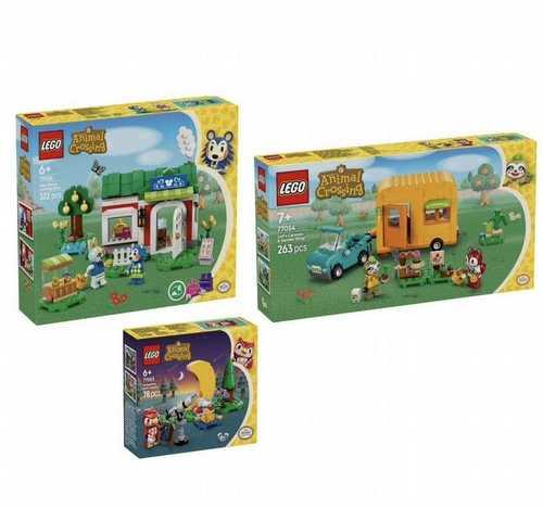 Lego Animal Crossing - Новинки Января 2025