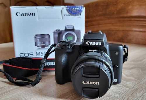 Фотоаппарат Сanon eos m50 ef-m15-45 is stm kit