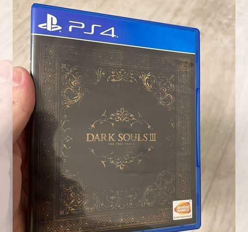 Dark Souls 3 Fire Fades Edition PS4