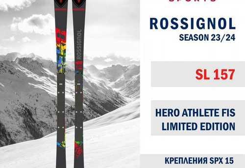 Горные лыжи Rossignol FIS SL 157 (23/24) + SPX 15