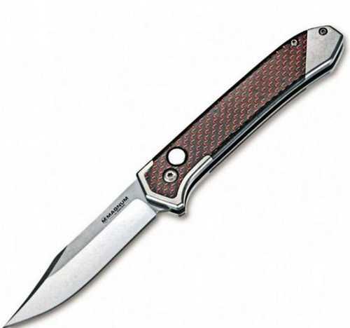 Нож складной Boker Rubico Auto 01SC054, 85 мм, car