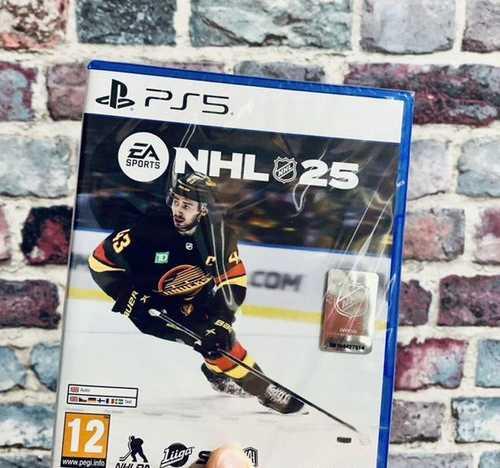 Nhl 25 ps5 новый диск