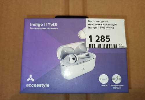 Беспроводные наушники Accesstyle Indigo II TWS Whi
