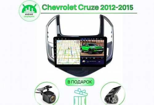 Магнитола андроид 4.32 2K Chevrolet Cruze 2012-201