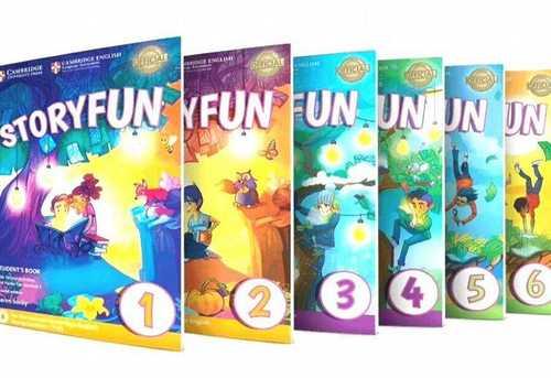 Storyfun 1,2,3,4,5,6, Учебник и тетрадь (новые)