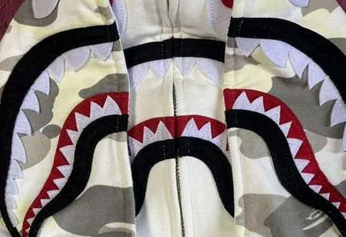 Зип худи Bape Double Shark - Оригинал