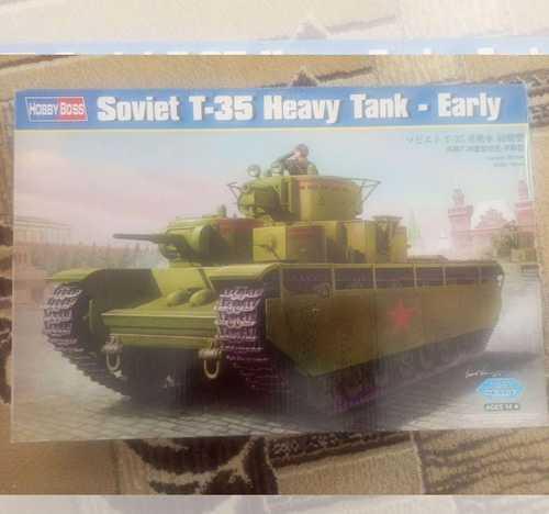 Модель танка Т-35 Hobby Boss 1:35