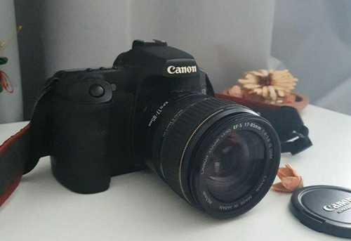 Фотоаппарат Canon 40D + объектив Canon EFS 17-85mm