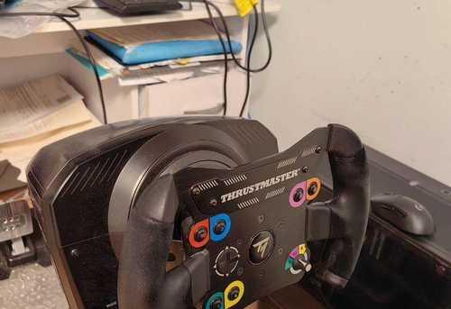 База thrustmaster ts pc + штурвал thrustmaster